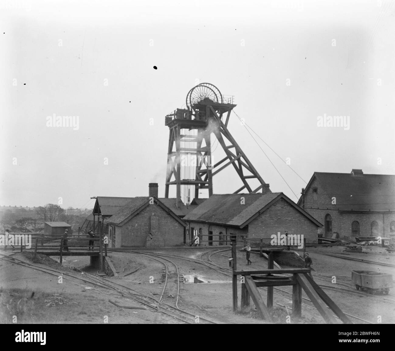 Mining colliery england Black and White Stock Photos & Images - Alamy