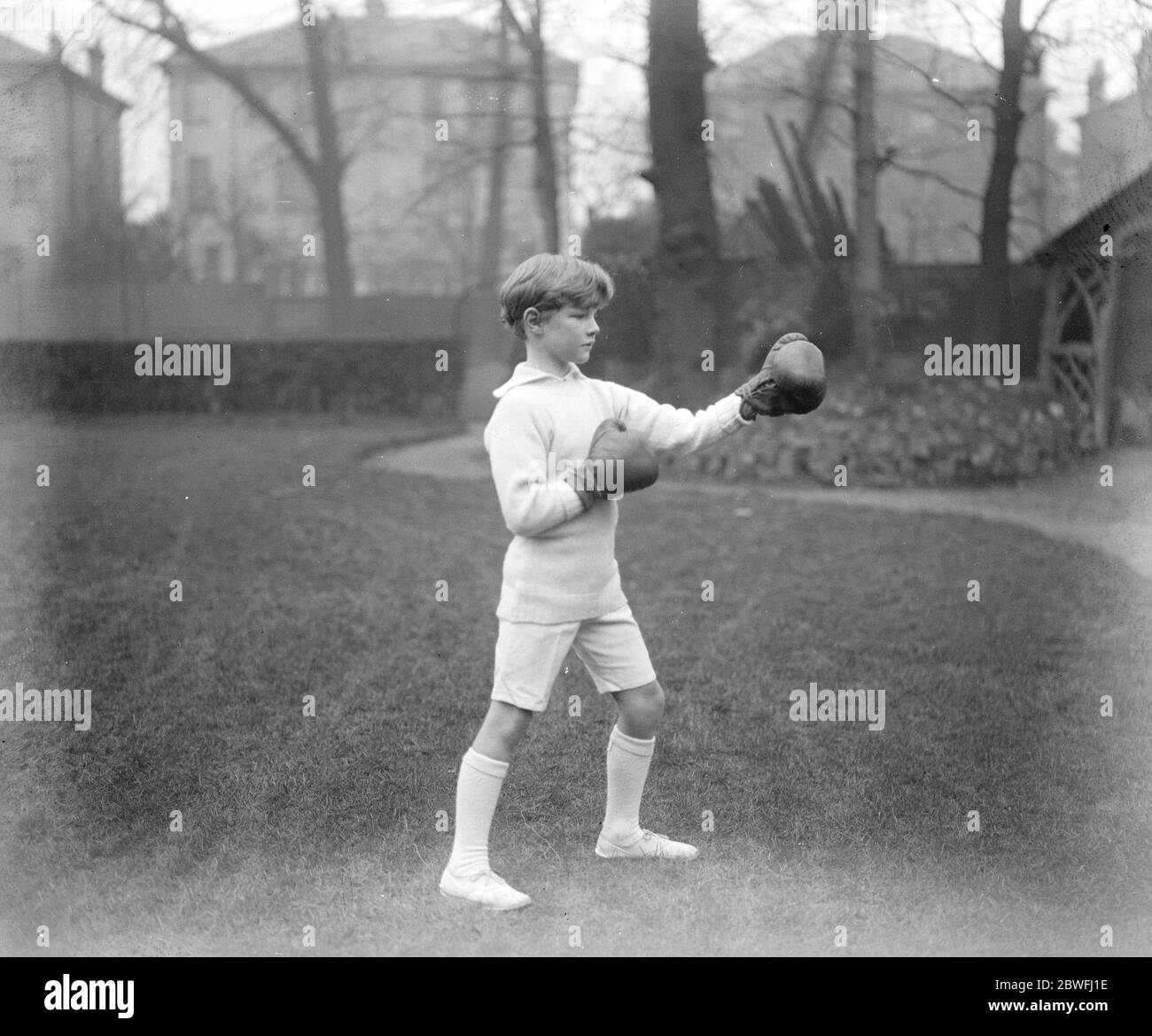 1920s boy boxer hi-res stock photography and images - Alamy