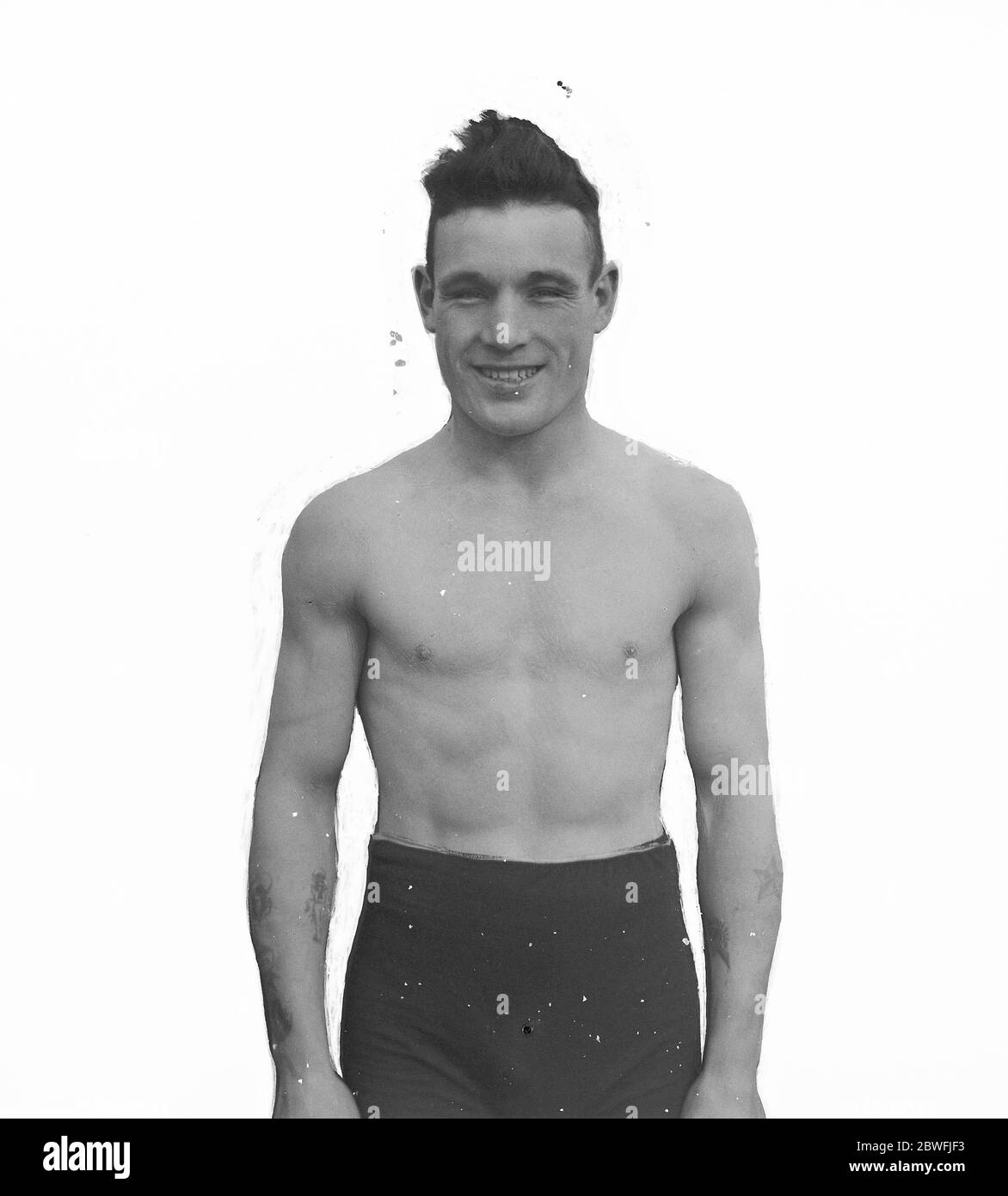 Joe Rolfe , boxer 1924 Stock Photo - Alamy