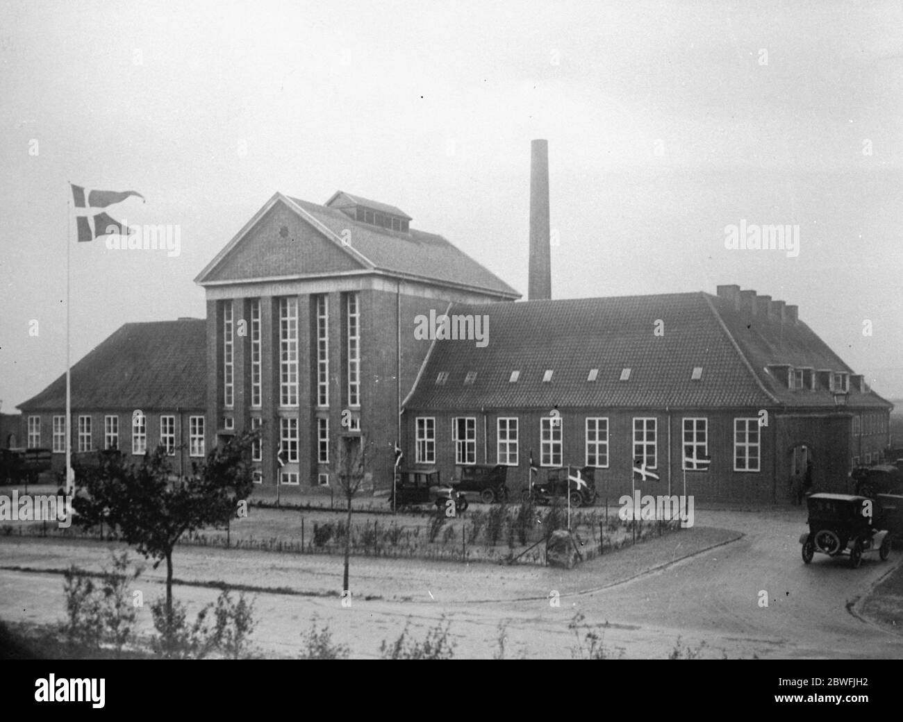 Denmark ' s State Dairy A magnificent model dairy which has been opened ...