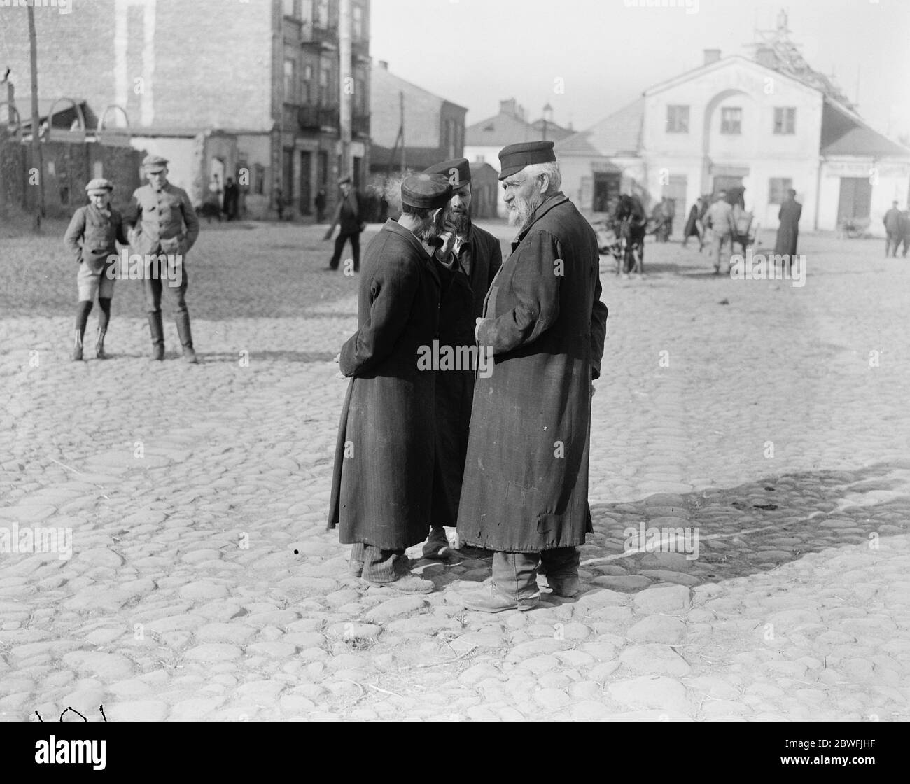 Warsaw , Poland . Types of Jews . 25 October 1921 Stock Photo - Alamy