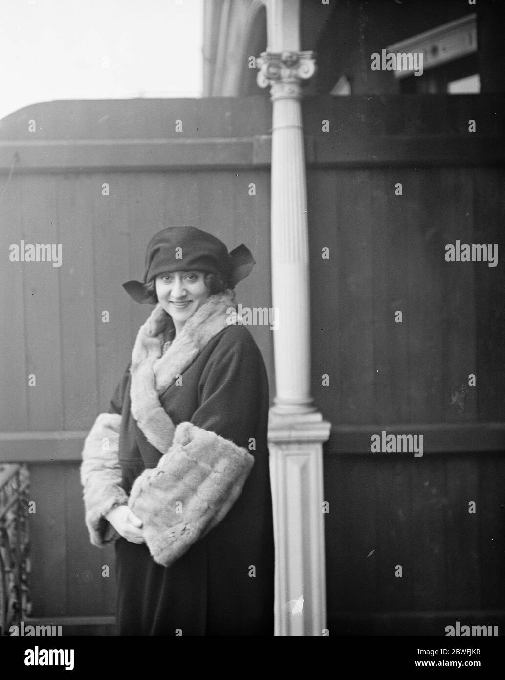 Mrs Simon Brand 26 June 1923 Stock Photo - Alamy