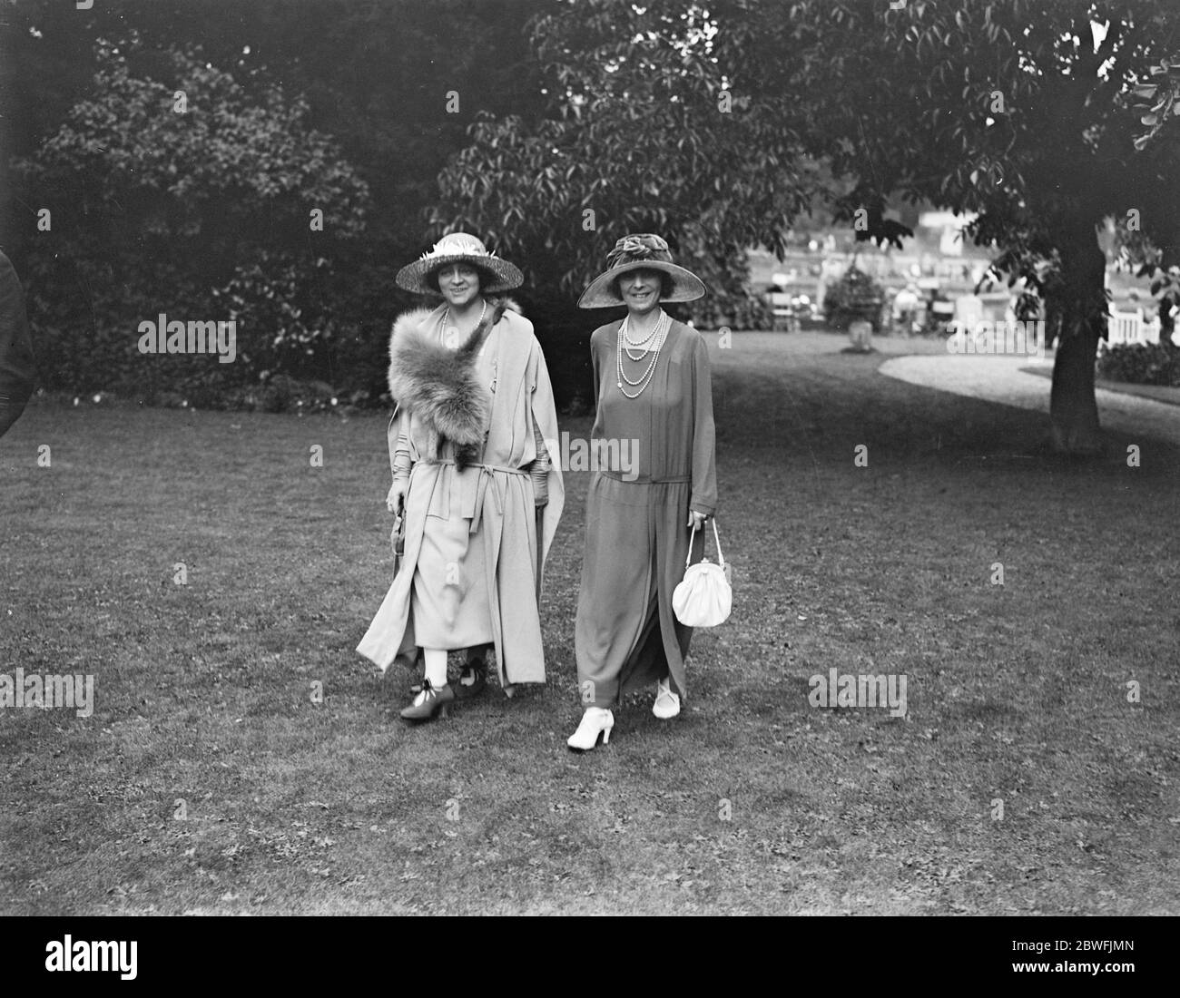 Maidenhead Regatta . Lady De Freece 's garden party . Lady De Freece ...