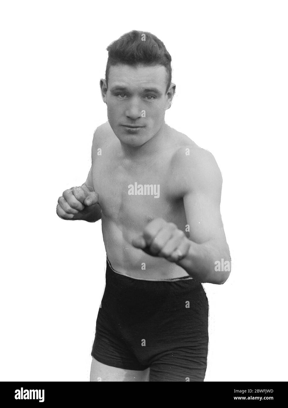 Joe Rolfe , boxer 1924 Stock Photo - Alamy