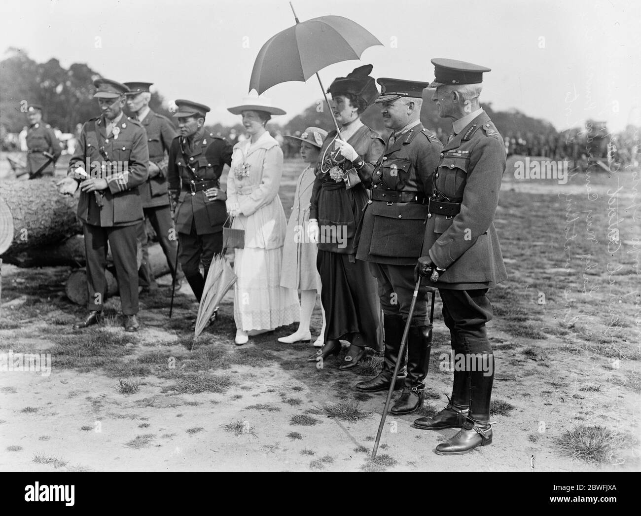 Canadian forestry corps sports . ( Windsor Great Park ) . Right to left ...
