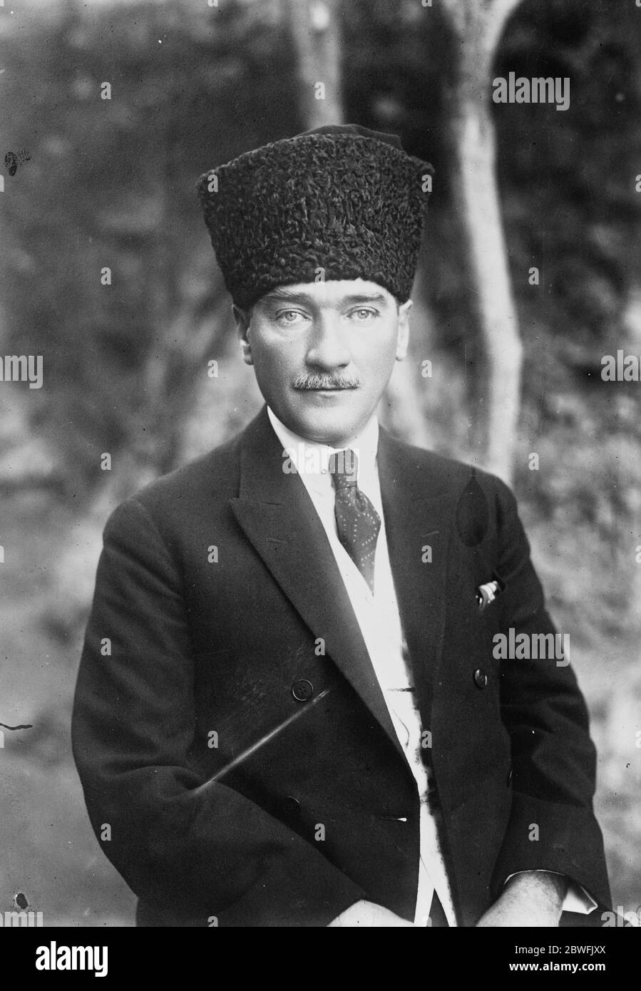 Turkish leader . A new portrait of Mustapha Kamal Pasha . 4 September ...