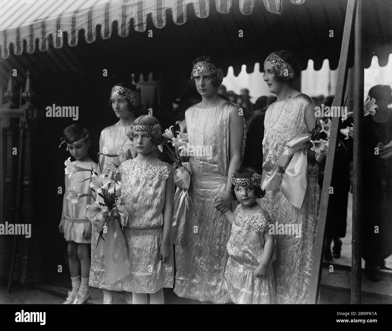 Countess Beattys Niece Weds Miss Gwendolyn Marshall Field , niece of ...