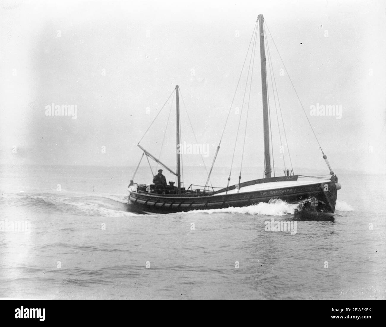 The Brothers powerful new engine The 'Brothers' the motor lifeboat at ...