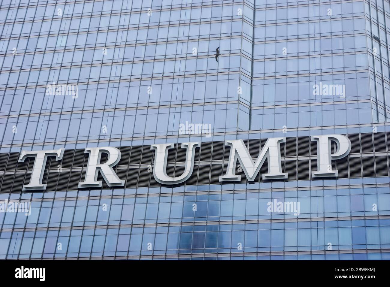 View of Trump Tower Chicago Stock Photo - Alamy