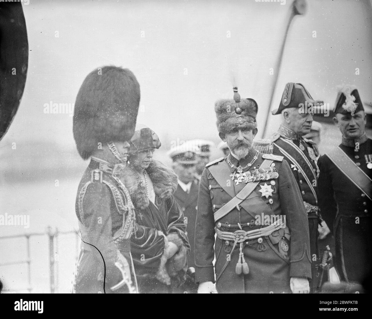 The prince wales receiving hi-res stock photography and images - Alamy