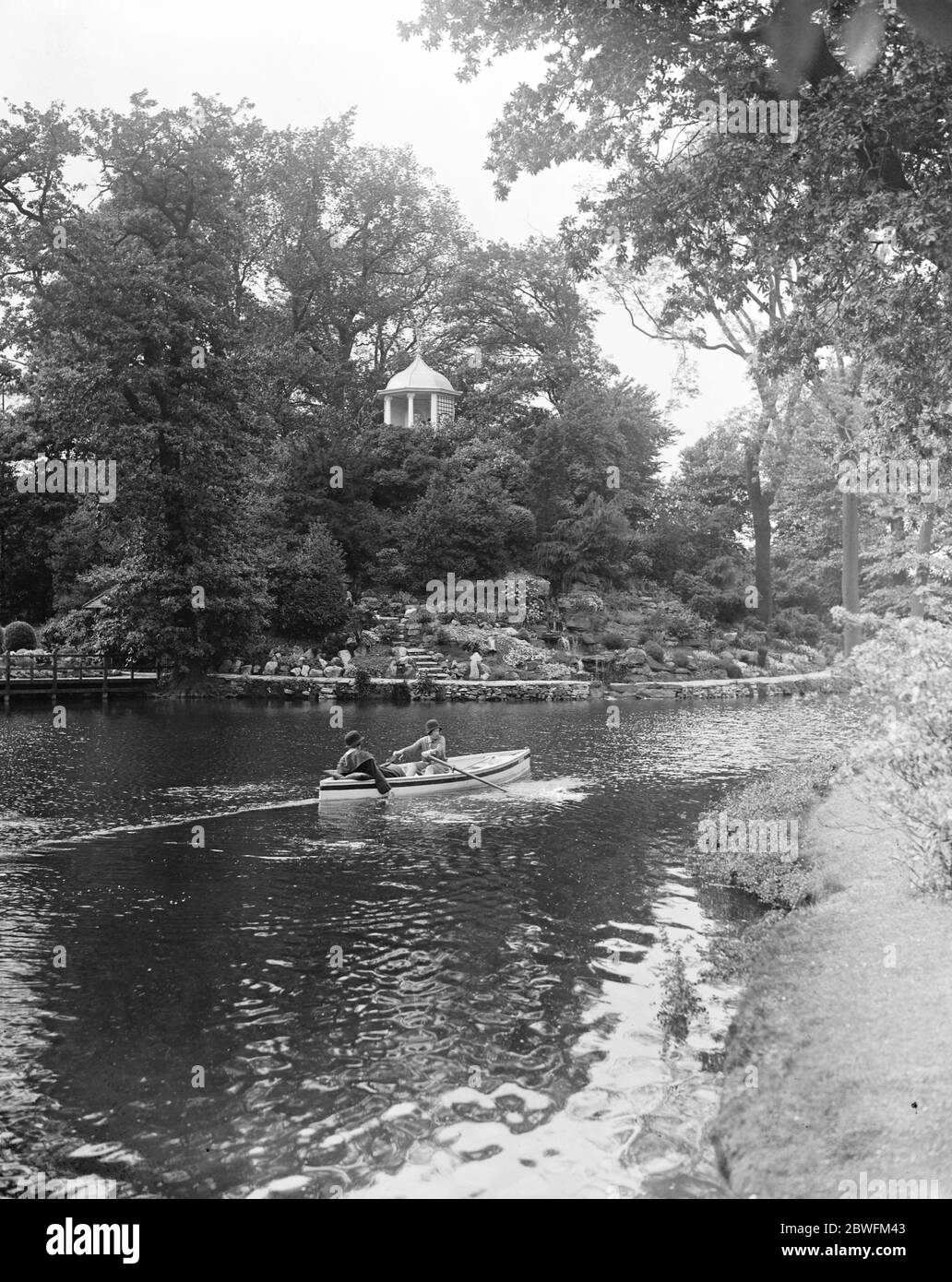 Special picturesque view of Ranelagh 1925 Stock Photo - Alamy