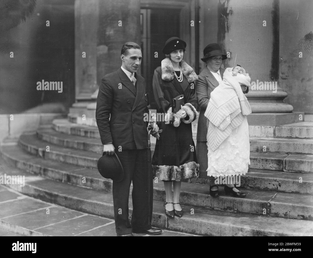 Christening . The infant son of Mr and Lady June Charlton was ...