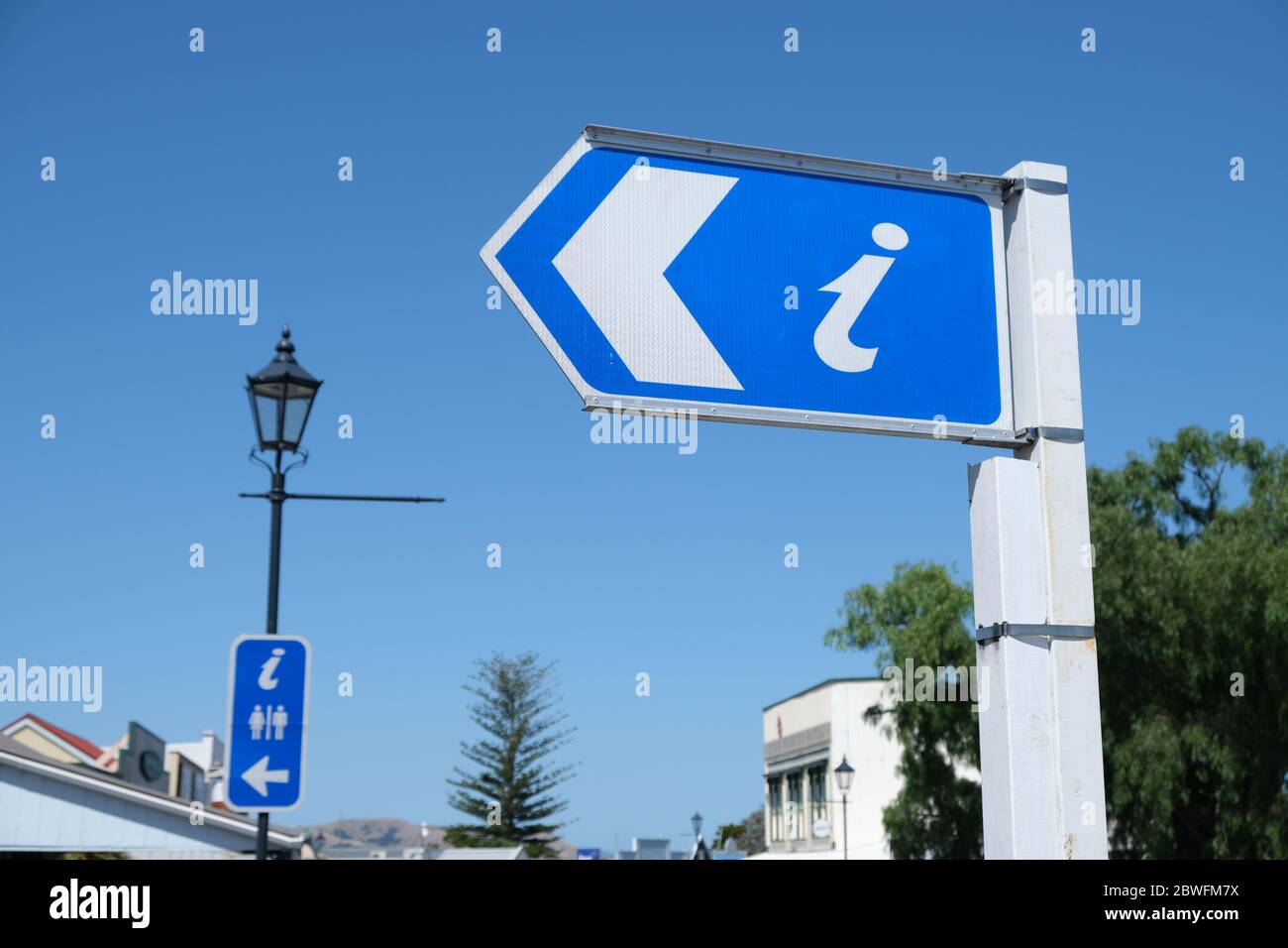 New zealand post sign hi-res stock photography and images - Alamy