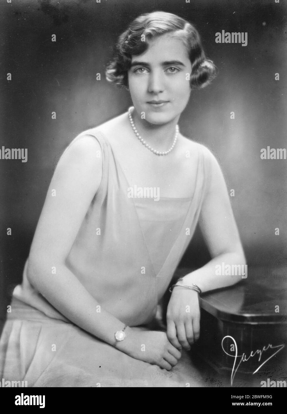 Princess Ingrid of Sweden . 8 January 1927 Stock Photo - Alamy