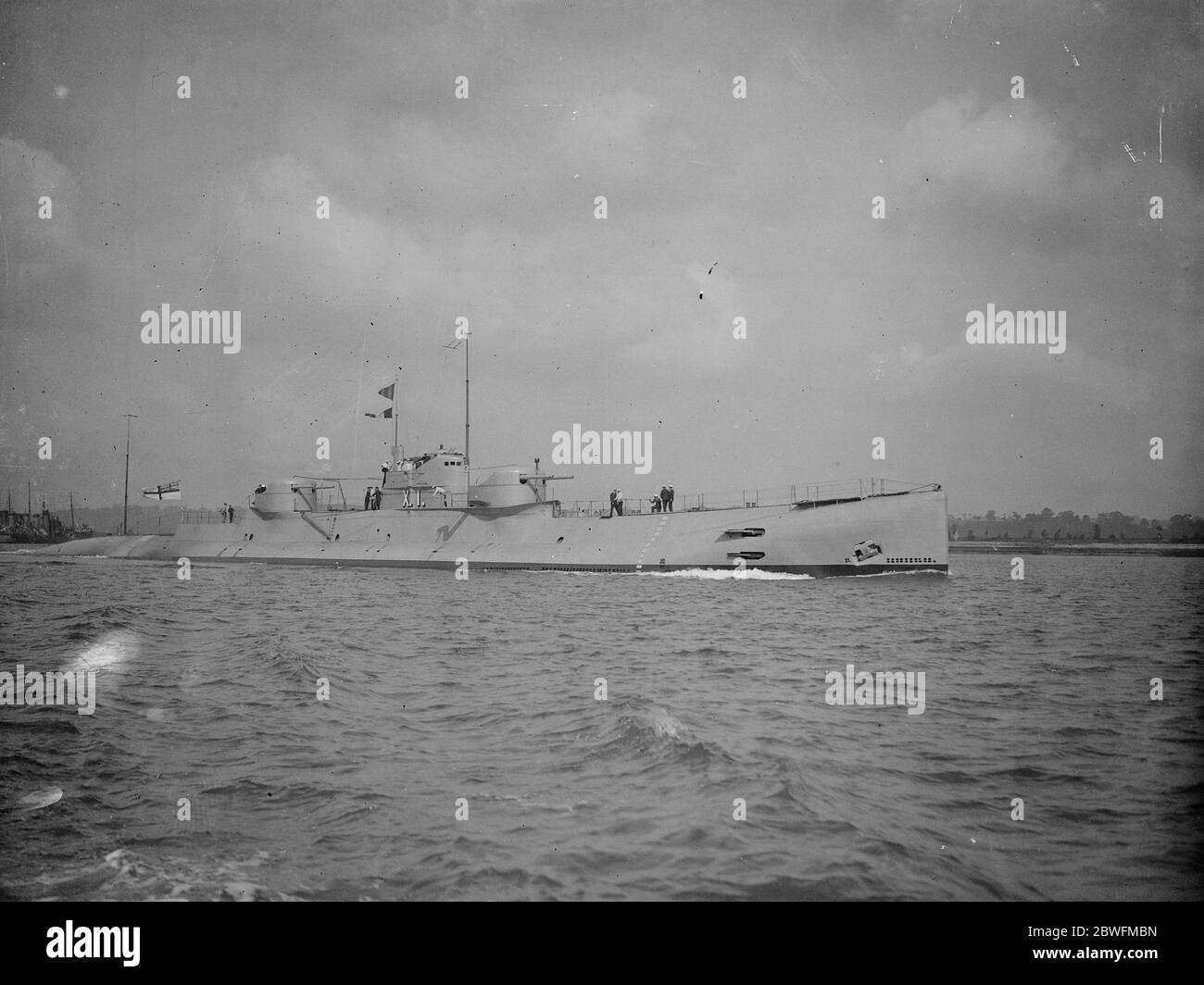 The super submarine leaves Chatham Dreadnought of the under seas HM ...