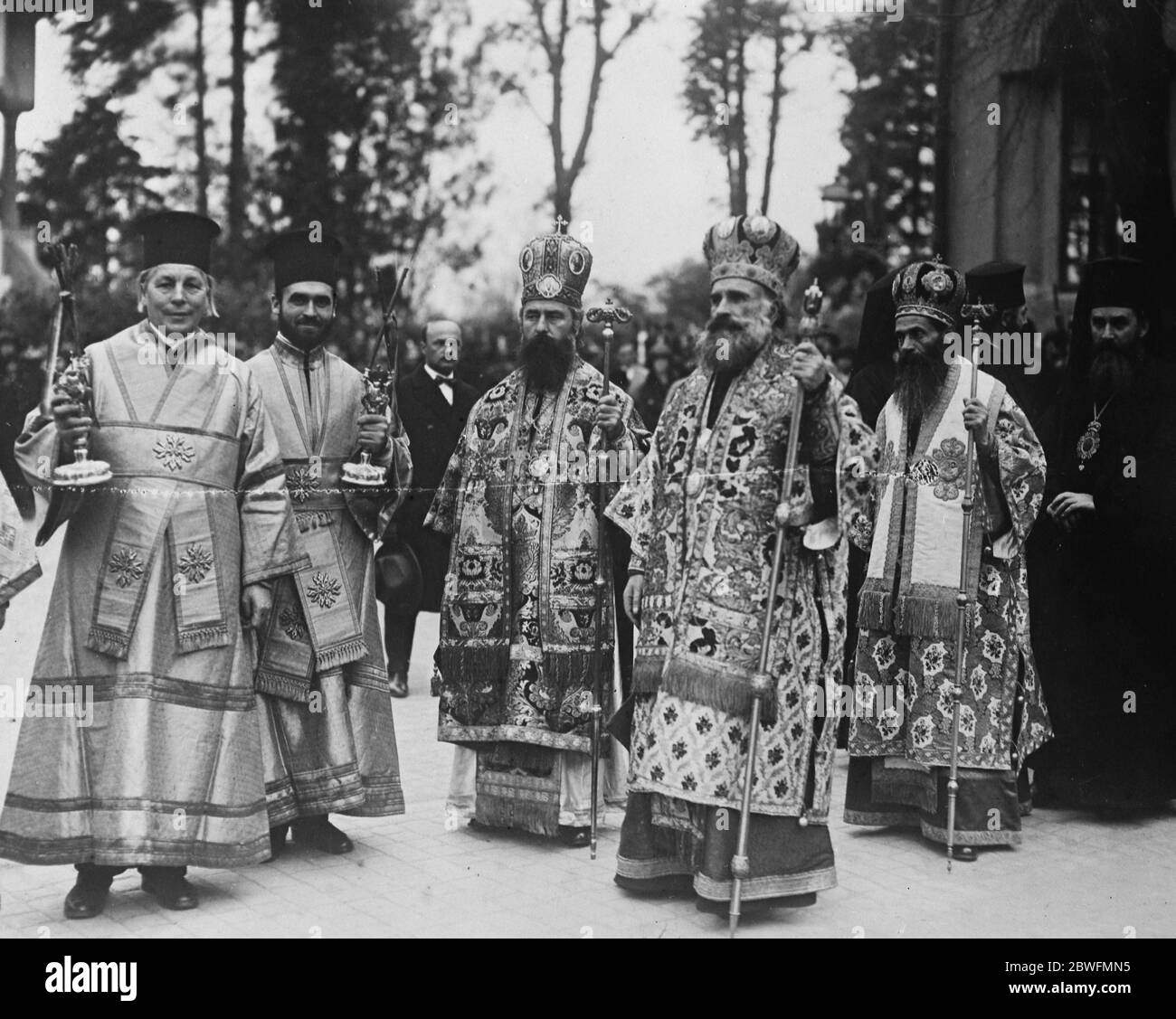 Romanian patriarch enthroned Mgr Miron Cristea , first Patriarch of of ...