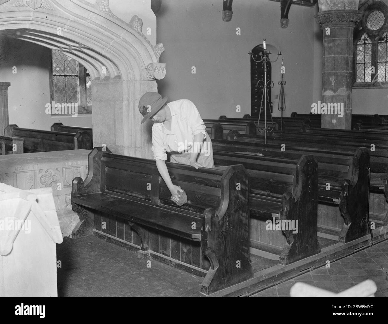 Cleaning the church hi-res stock photography and images - Alamy