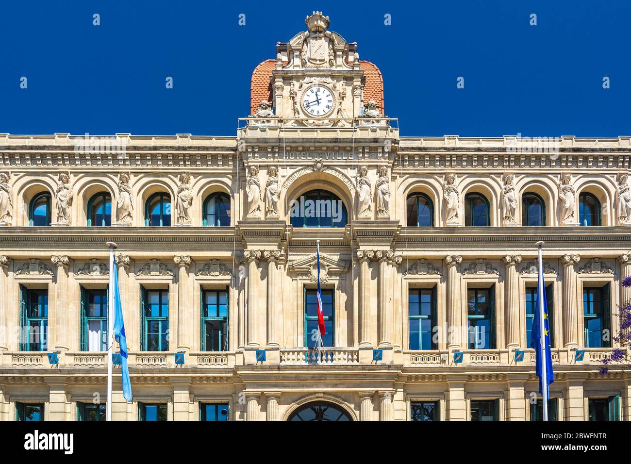 City Hall, built in 1876, is an elegant building situated just below ...