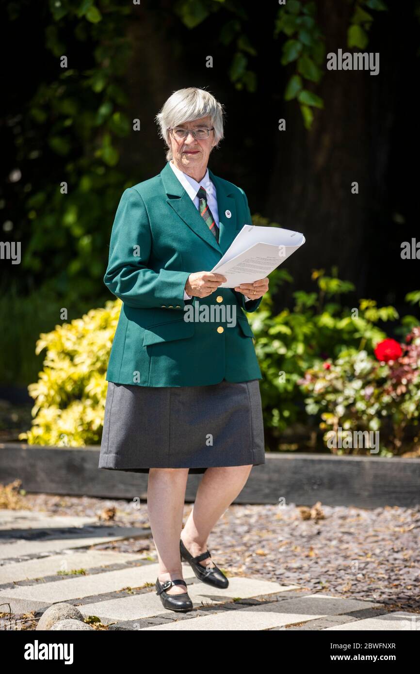 Sandra Best at the Royal Ulster Constabulary George Cross Foundation ...