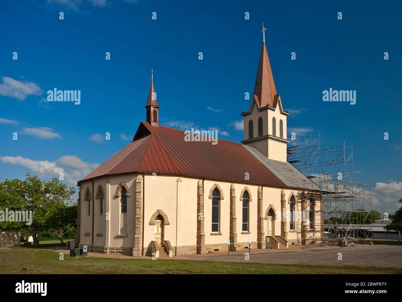 St Mary's Catholic Church, Painted Churches of Texas, Praha, near ...