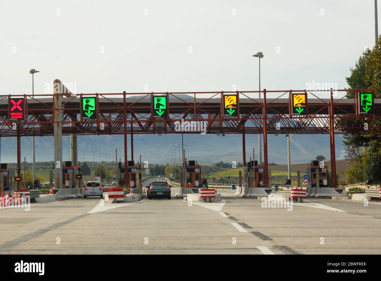 Highway Tolls High Resolution Stock Photography and Images - Alamy