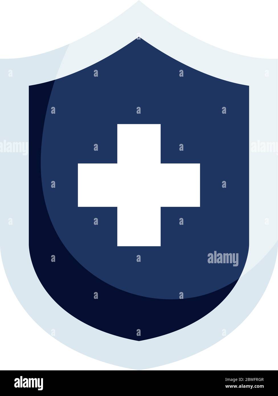 shield with cross vector design Stock Vector Image & Art - Alamy