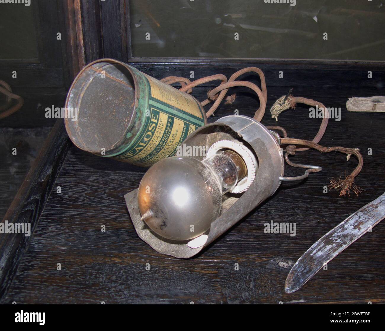 Colditz Castle - Schoss Colditz - Tunnel lighting used by Allied ...