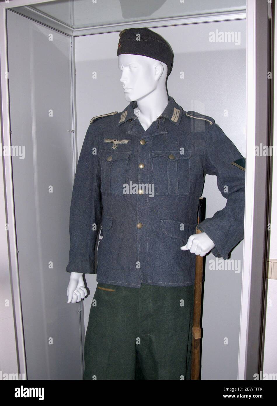 Colditz Castle - Schoss Colditz - Home made German uniform used during ...