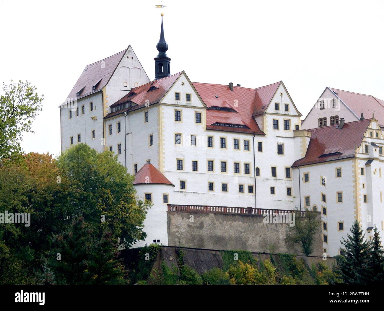 Castle Colditz or Schloss Colditz in Colditz village, Germany. A ...