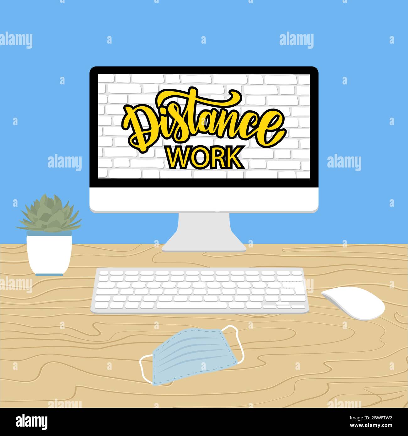 Distance learning school Stock Vector Images - Alamy