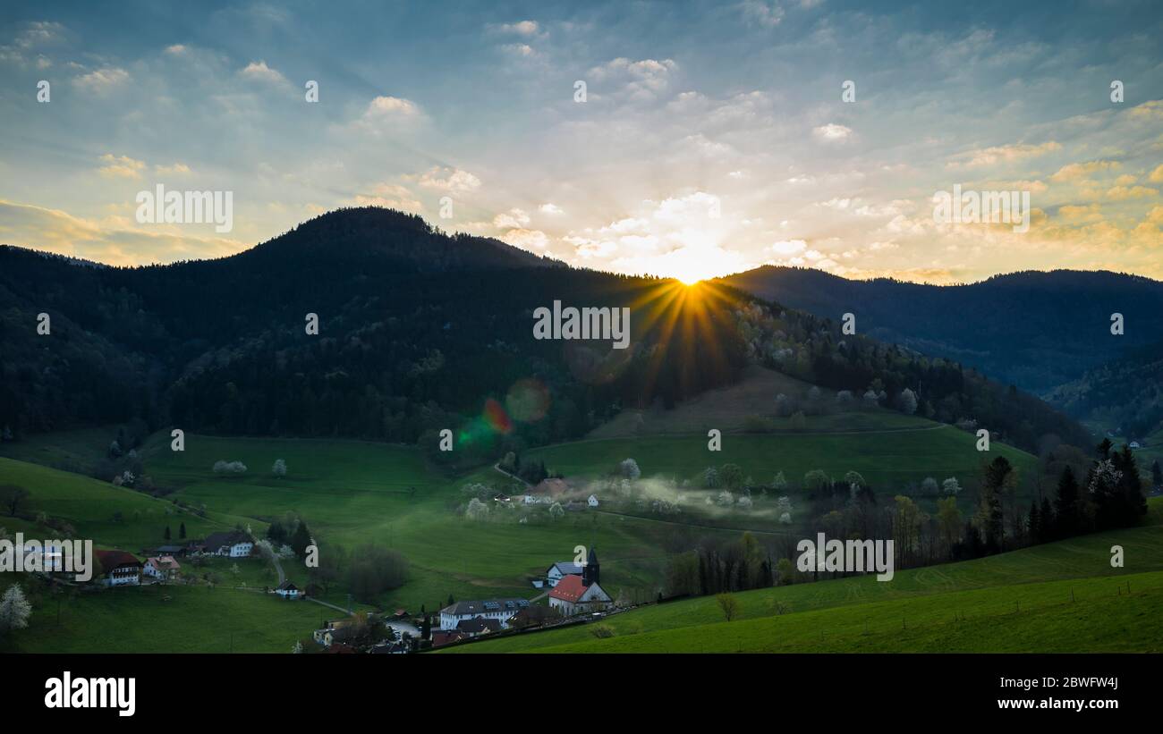 Elzach yach valley hi-res stock photography and images - Alamy