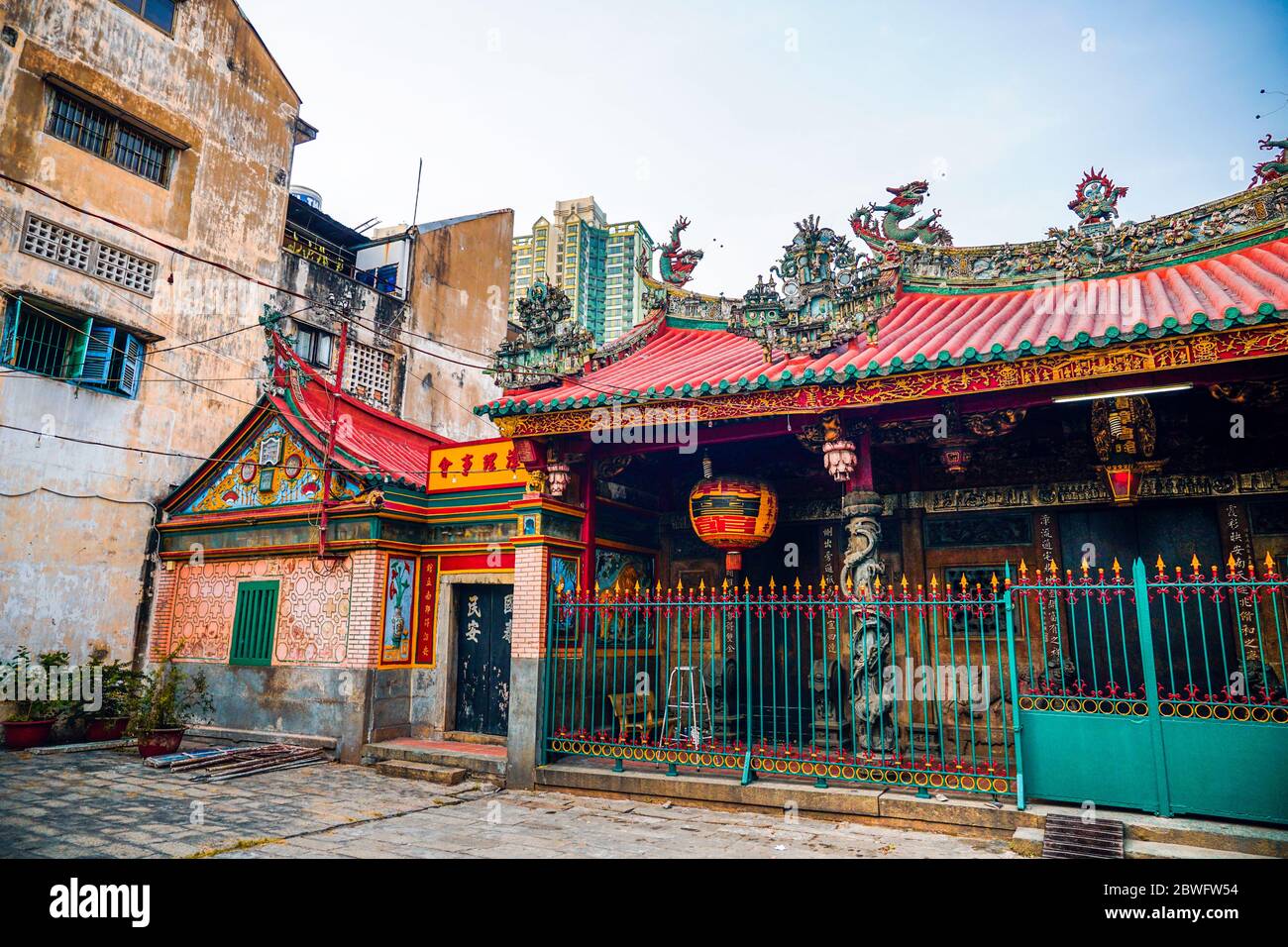 Ho Chi Minh city, Vietnam - January ‎11, ‎2020: Ha Chuong Hoi Quan ...