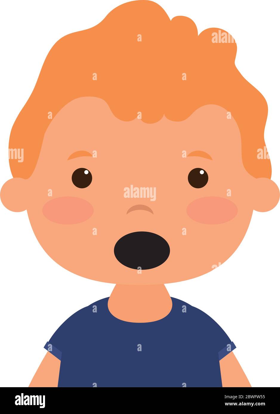 Isolated boy cartoon vector design Stock Vector Image & Art - Alamy