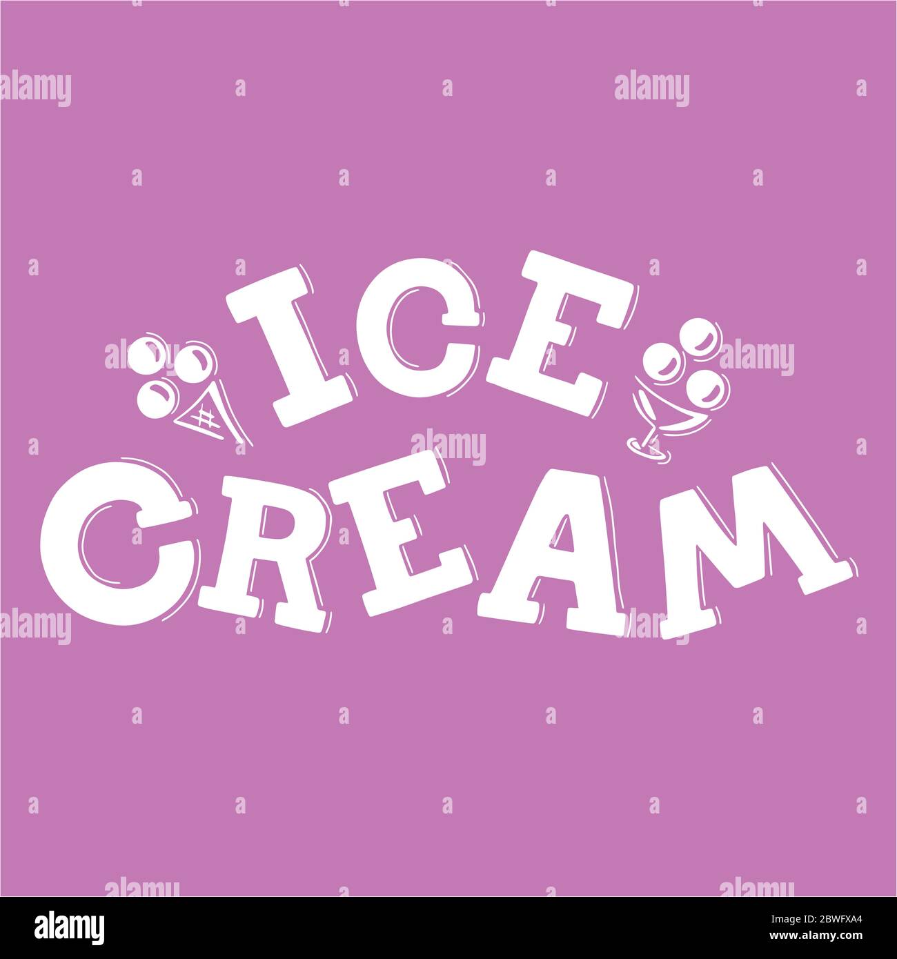 Cafe ice Stock Vector Images - Alamy