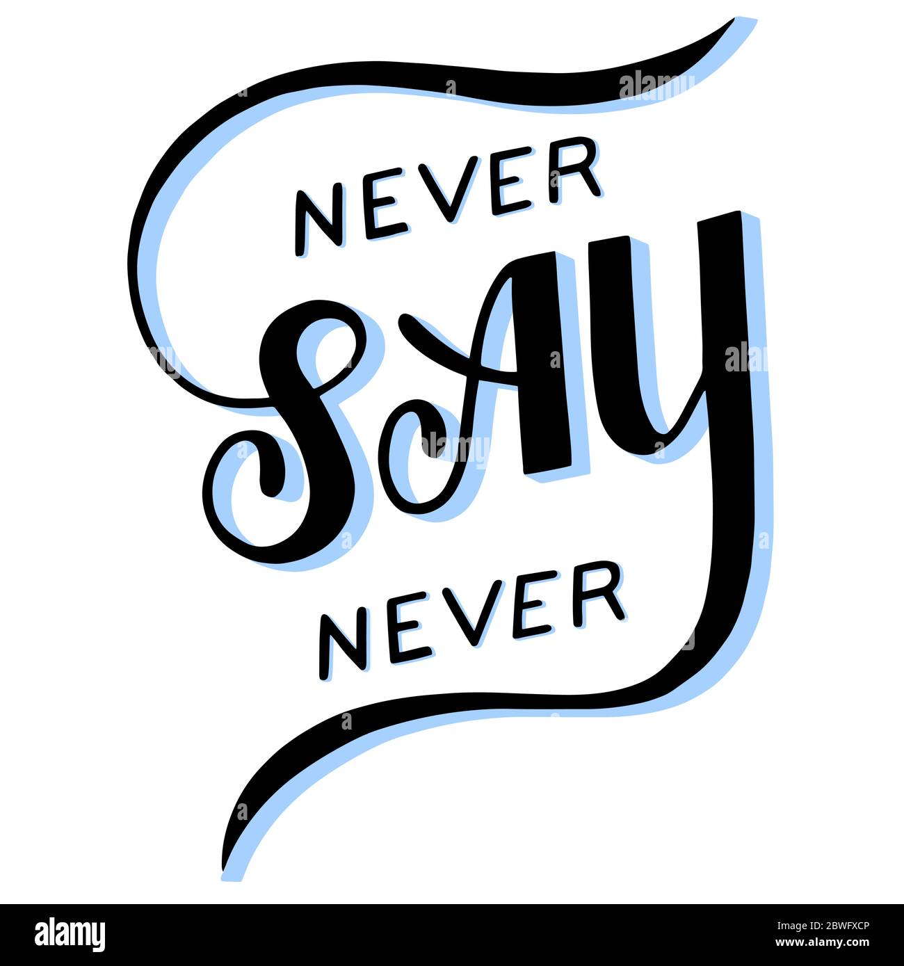 Letter say logo Cut Out Stock Images & Pictures - Alamy