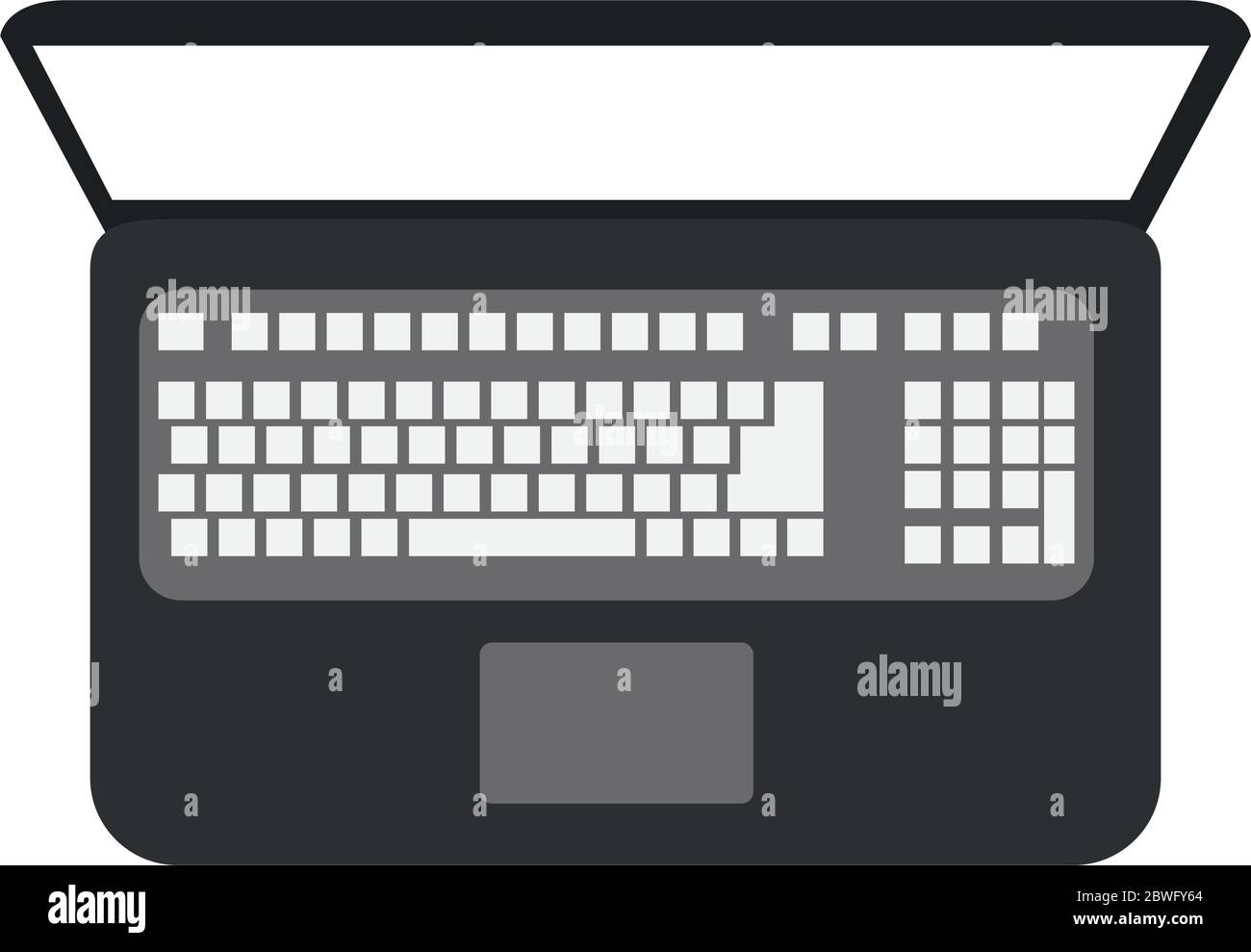 Isolated digital laptop vector design Stock Vector Image & Art - Alamy