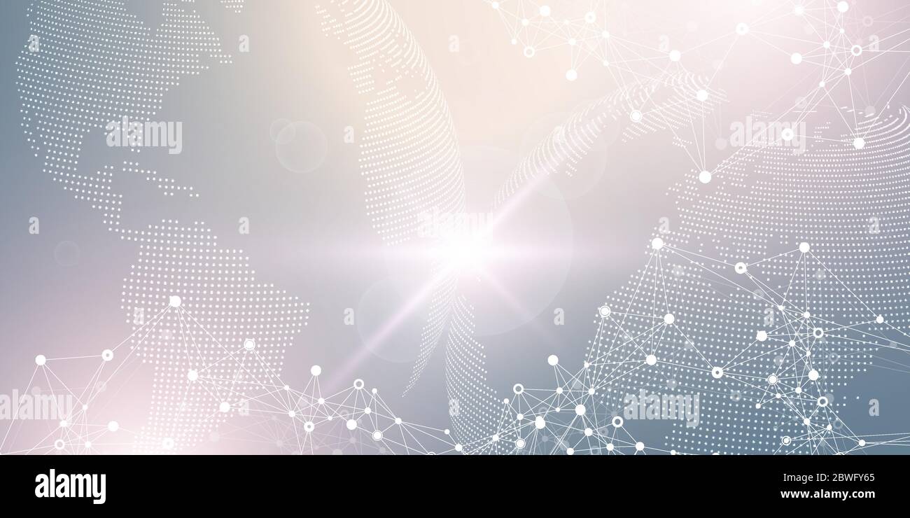 Big data visualization background. Graphic abstract background ...