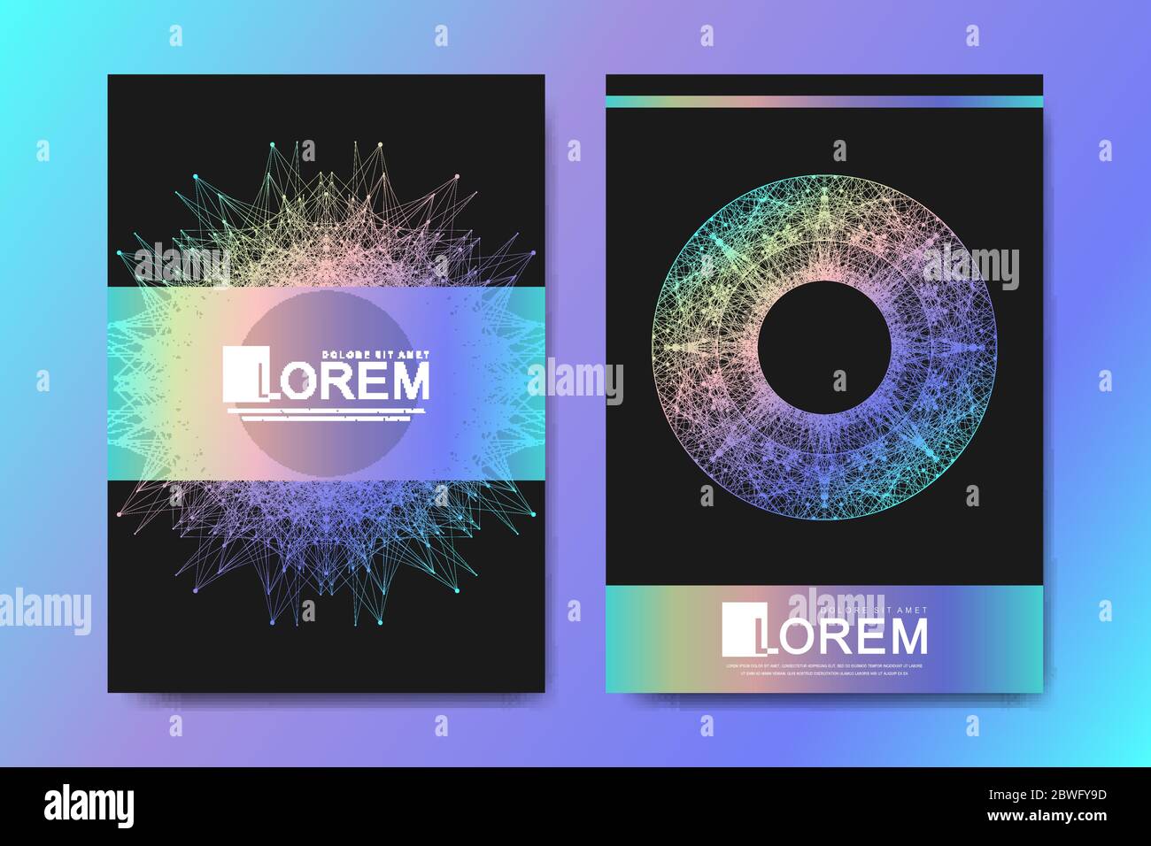 Modern vector template for brochure, leaflet, flyer, cover, banner ...