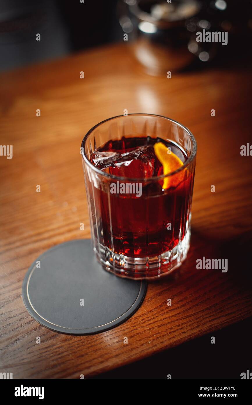Negroni Glass High Resolution Stock Photography and Images - Alamy