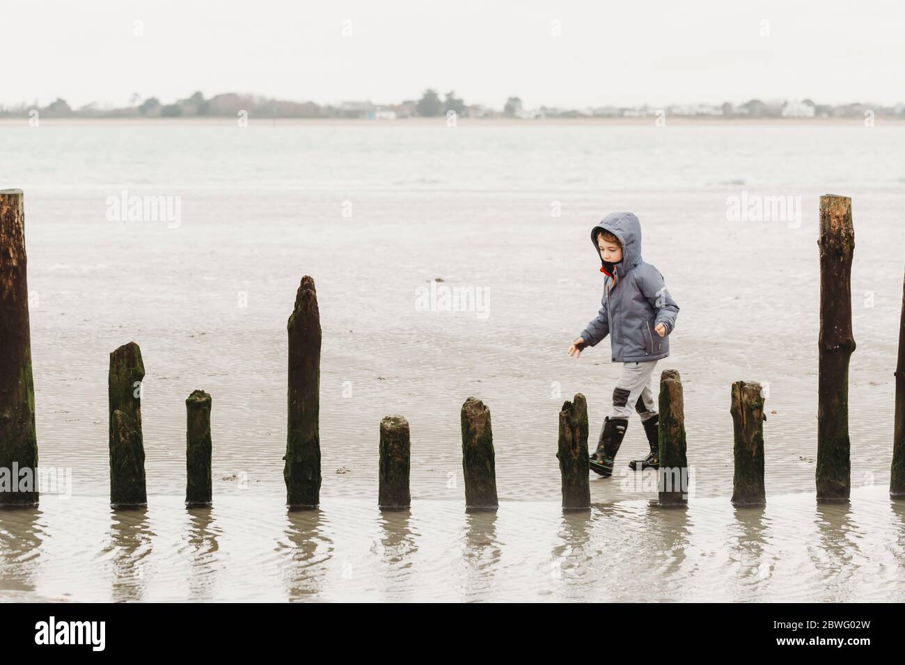 Seaside wellies hi-res stock photography and images - Alamy
