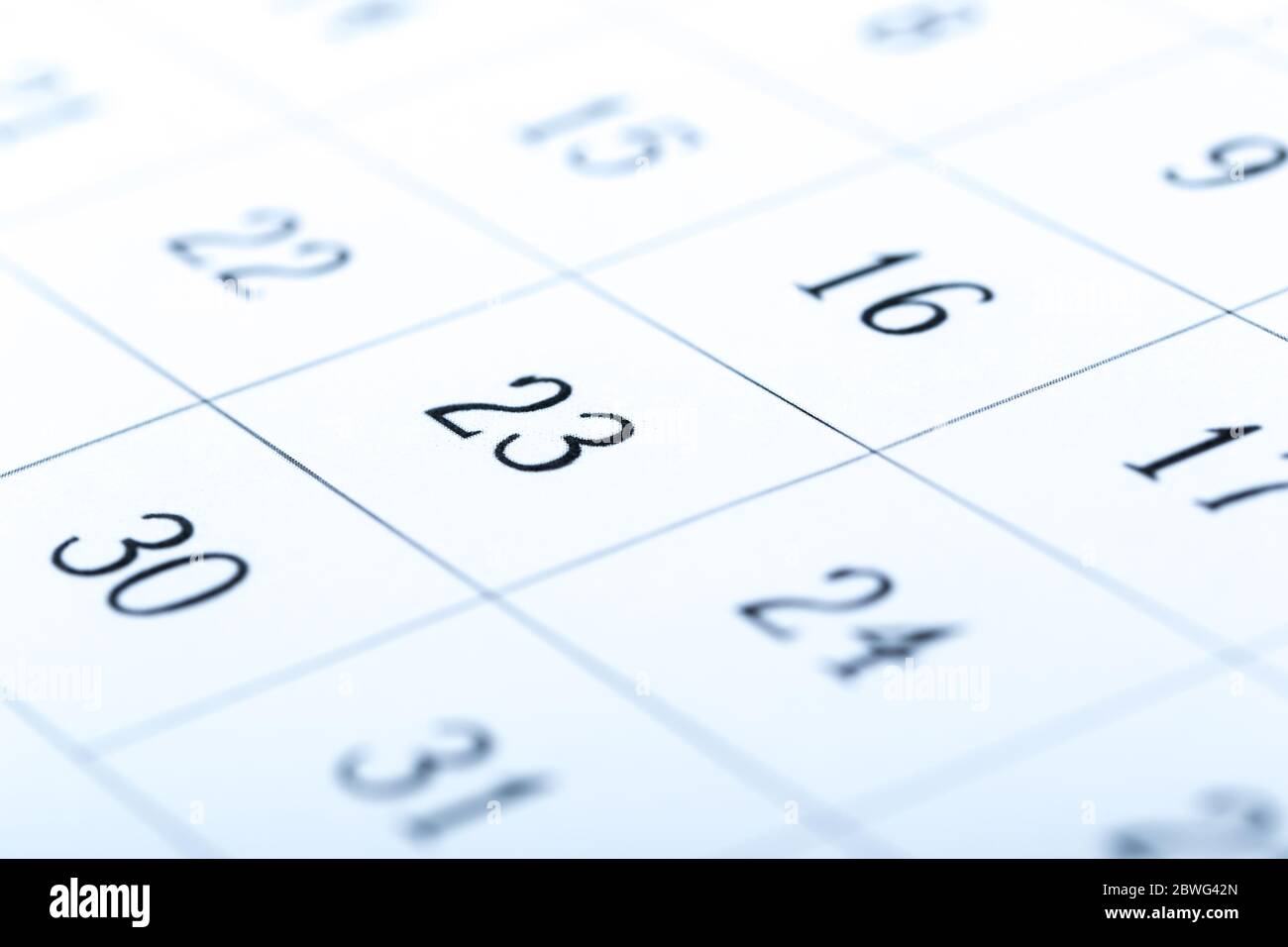 2020 calendar page hi-res stock photography and images - Alamy