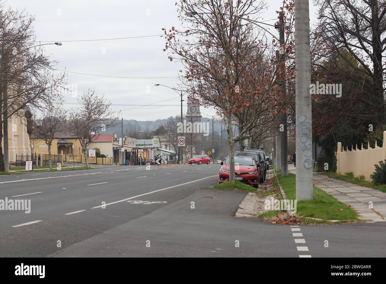 Streets of Castlemaine, rural Victoria, Australia Stock Photo - Alamy