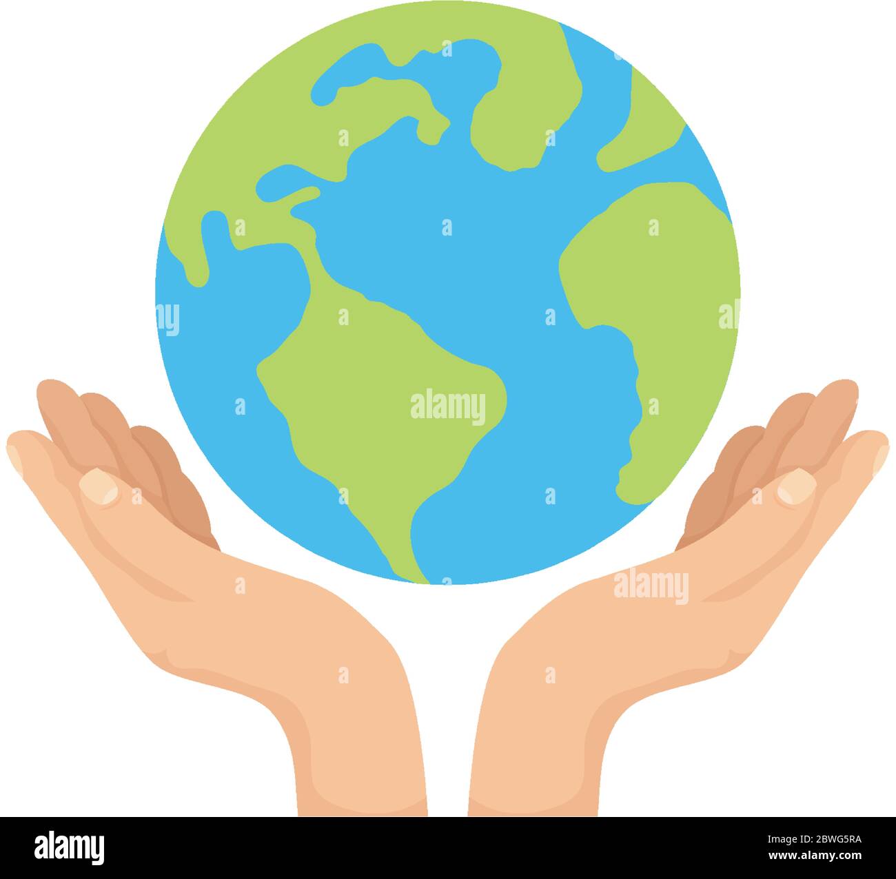 hands lifting world planet earth ecology Stock Vector Image & Art - Alamy