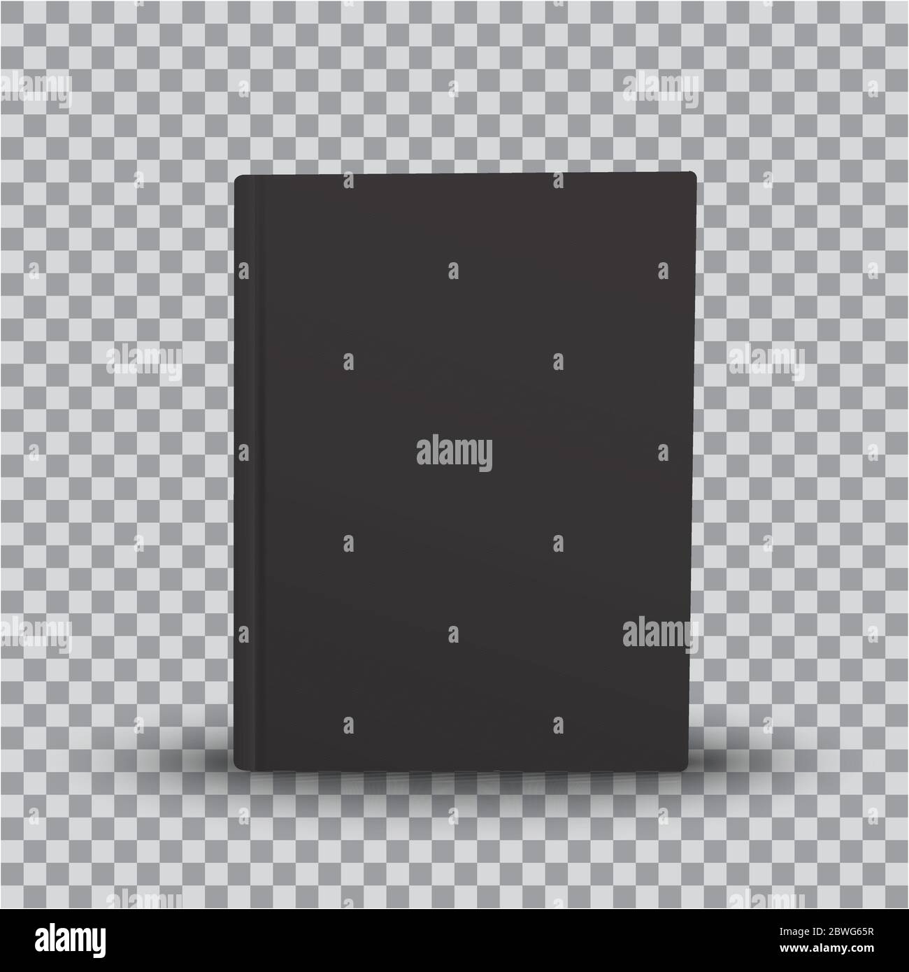 Black blank vertical book Stock Vector Images - Alamy