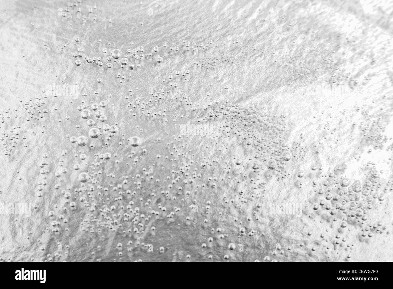 Texture background with hyaluronic acid bubbles. Cosmetics and skin ...