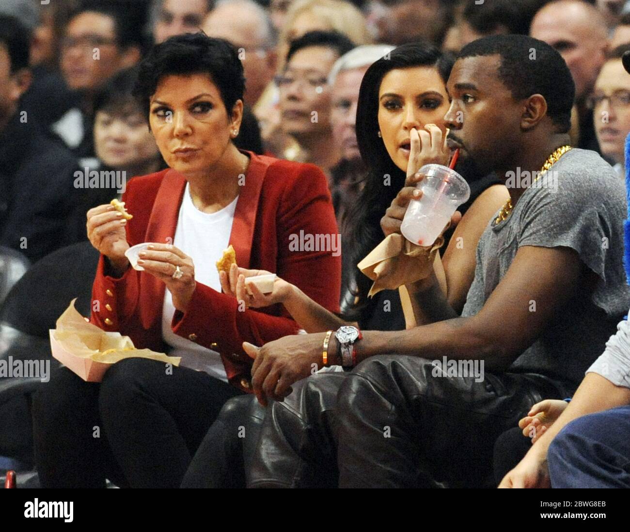 Khloe Kardashian, Kris Kardashian, Kim Kardashian, Bruce Jenner and ...