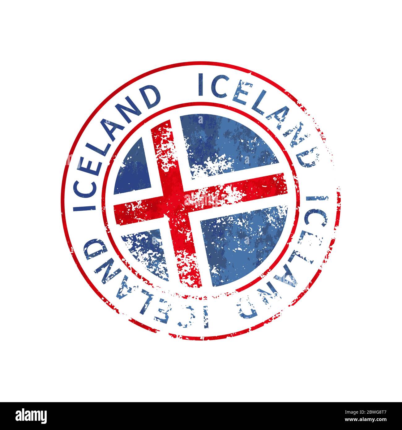 Vintage map of iceland hi-res stock photography and images - Alamy