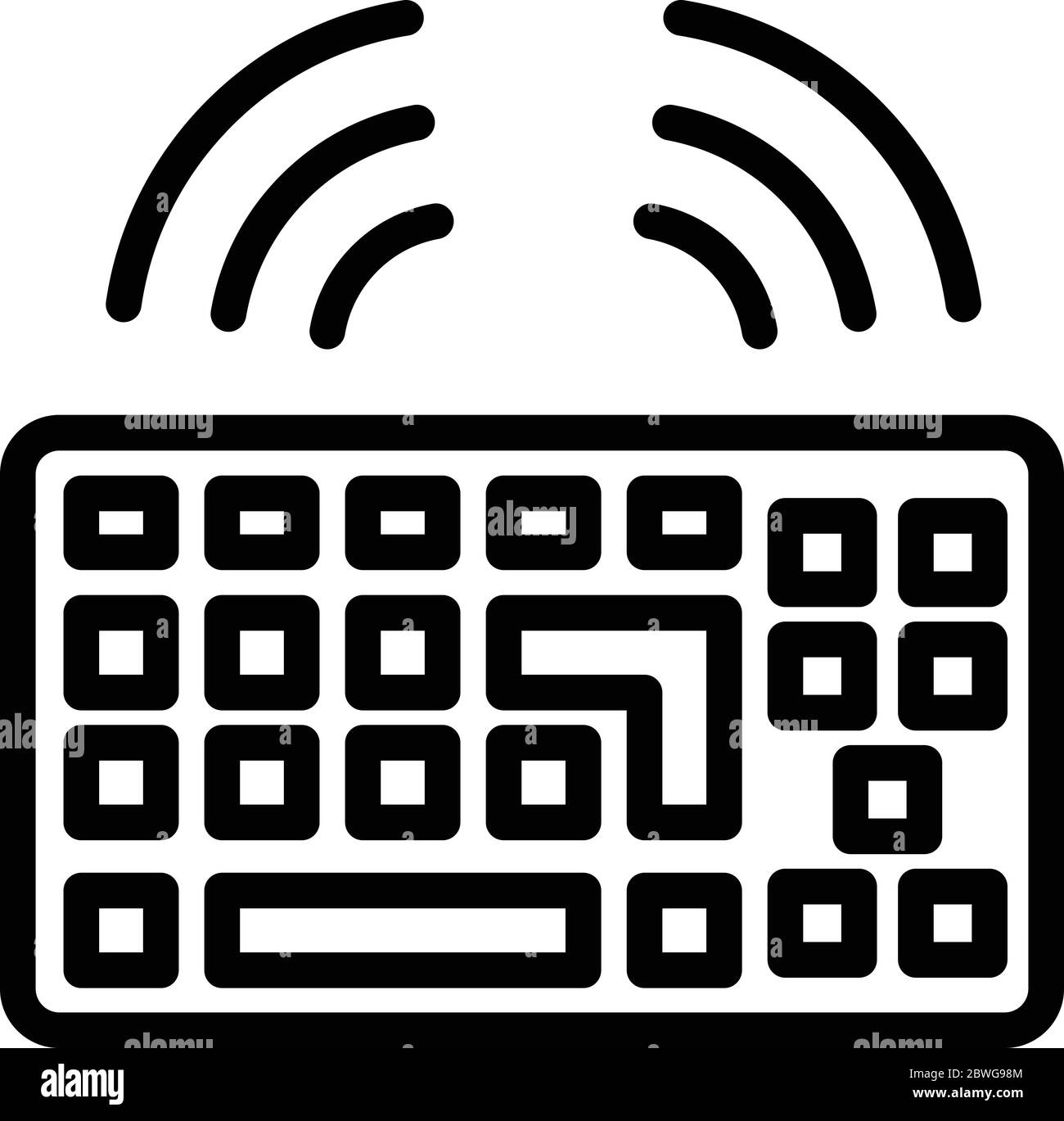 Workplace keyboard icon, outline style Stock Vector Image & Art - Alamy Workplace keyboard icon, outline style Stock Vector Image & Art - Alamy