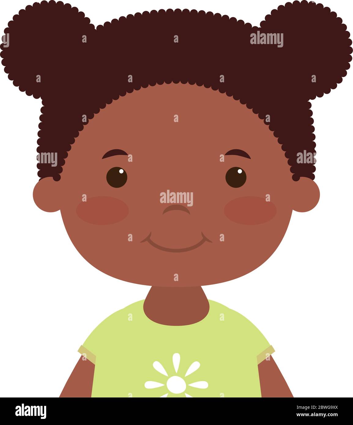 Isolated girl cartoon vector design Stock Vector Image & Art - Alamy