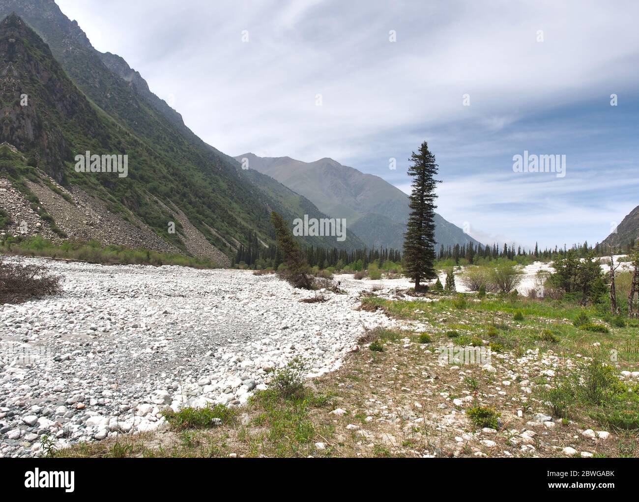 The Ala Archa National Park of Bishkek Kyrgyzstan Stock Photo - Alamy